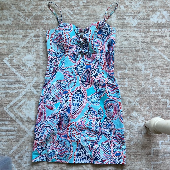 Lilly Pulitzer | Dresses | Lilly Pulitzer Petra Shift Shell Me About It ...